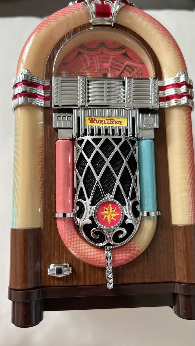 NeueWunderschöne Wurlitzer Jukebox im Retro Design Miniature (Neu ...