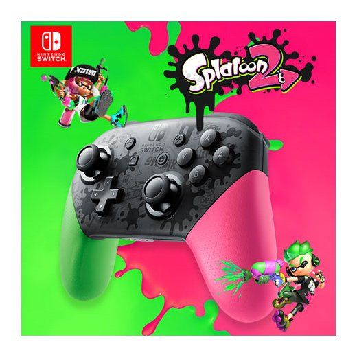 Nintendo Switch Splatoon 2 Ltd. Edition Pro Controller - Neu (Neu und ...