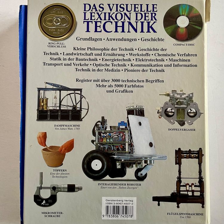 Visuelles Lexikon der Technik – Blättern statt Scrollen (Gebraucht) in Liestal für CHF 3 – mit ...