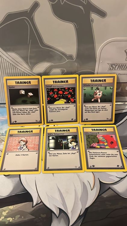 Pokemon First Edition Trainer Karten (Gebraucht) in Muhen für CHF 20 ...