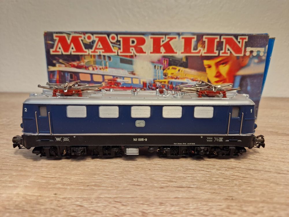 Märklin 3034 E-Lok BR 141 DB H0 (6) (D'occasion) à St-Aubin-Sauges pour ...