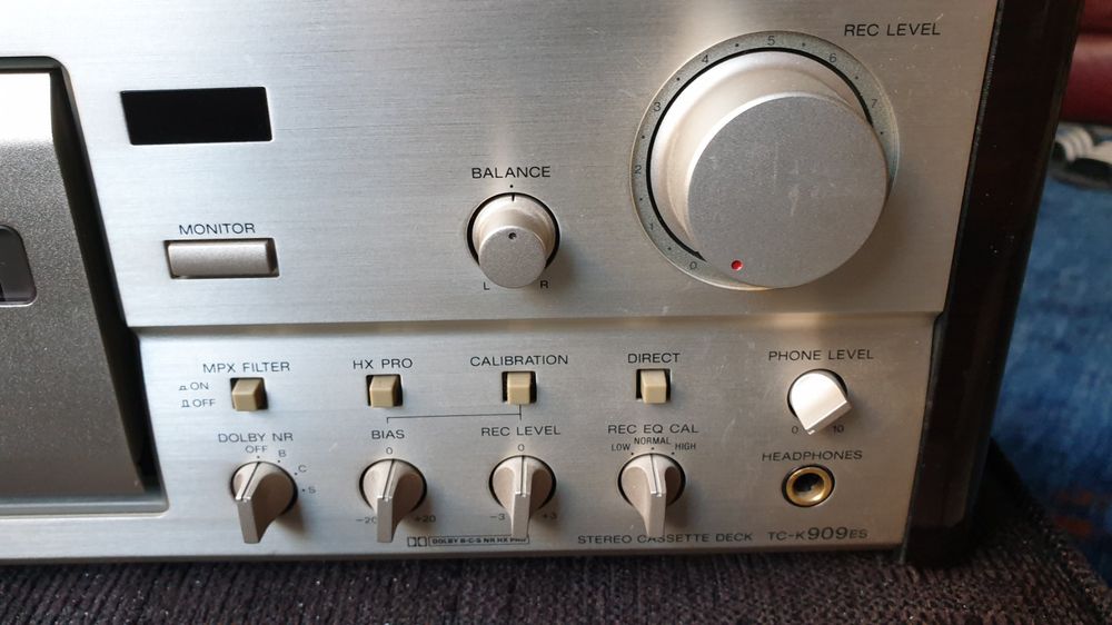 Sony ES Serie Stereo Cassetten Deck TC-K909ES (Defekt) in Horgen für ...