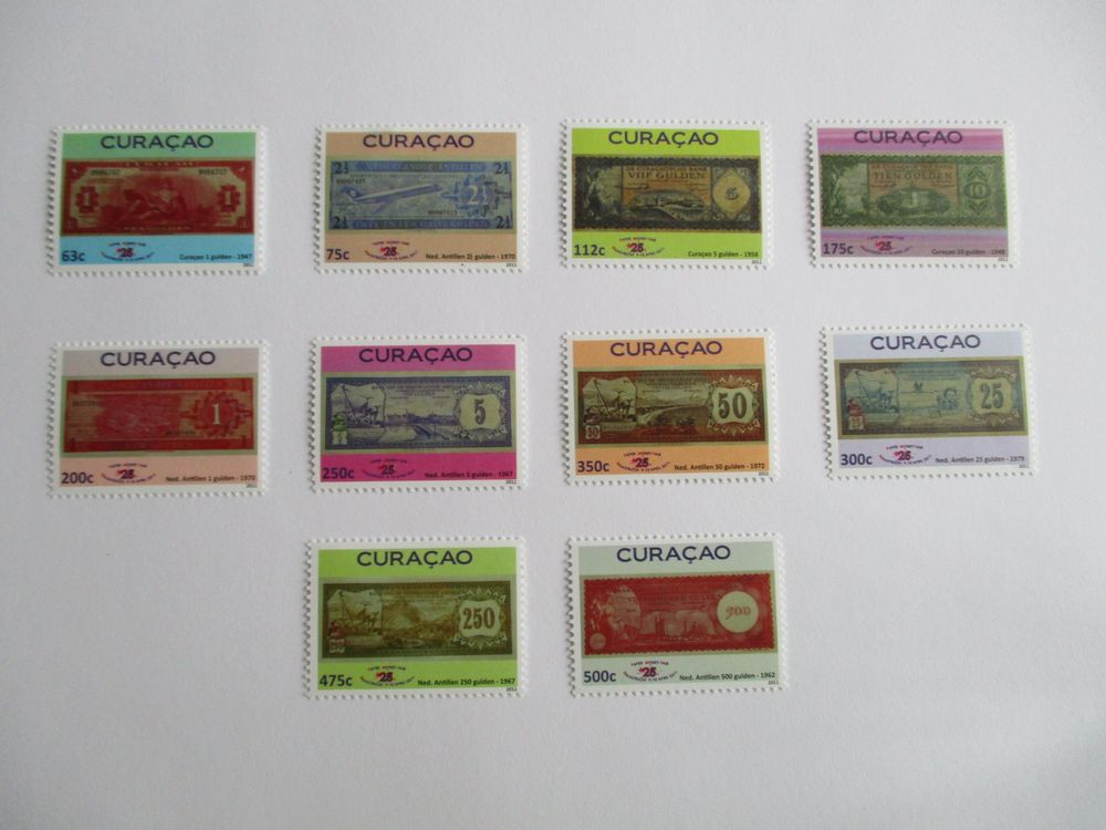 Briefmarken Curacao postfrisch Alte Banknoten (Neu (gemäss Beschreibung ...