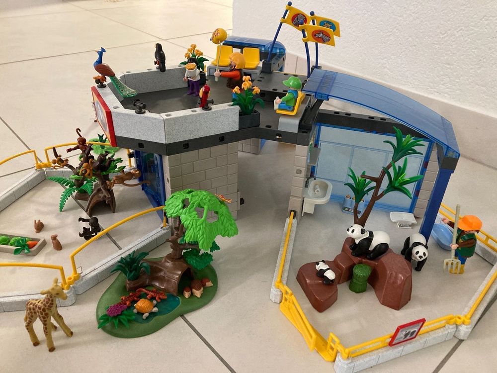 Playmobil Zoo Family Fun 4093 & Aquarium 9060 | Kaufen auf Ricardo