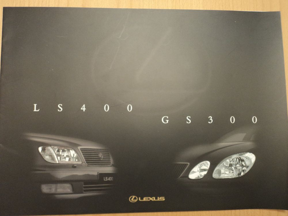 Prospekt Lexus LS 400 und GS 300 (Gebraucht) in Schwarzenburg für CHF ...