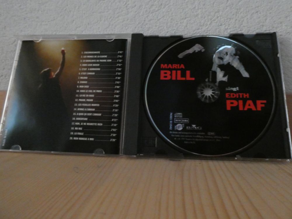 Maria Bill - singt Edith Piaf - CD (Gebraucht) in Dürrenroth für CHF 2 ...