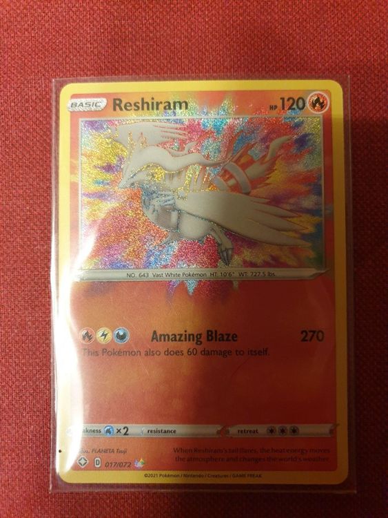 Reshiram Amazing Rare | Kaufen auf Ricardo