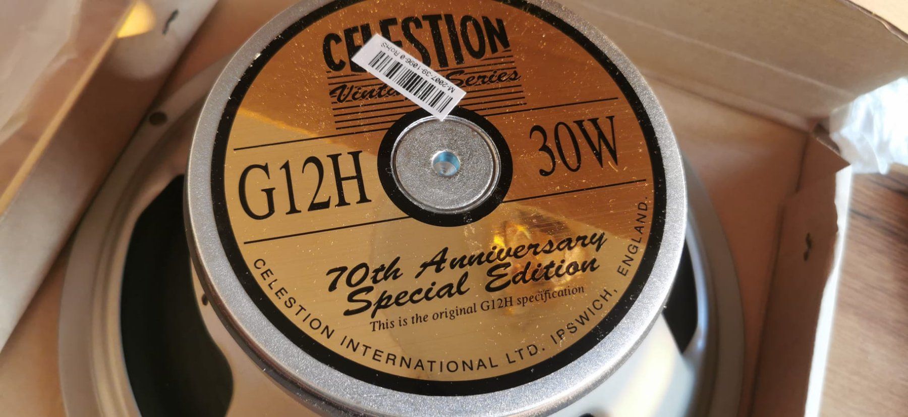 Celestion G12H‑30 70th Anniversary Edition 12″ Speaker 16Ohm (Gebraucht ...