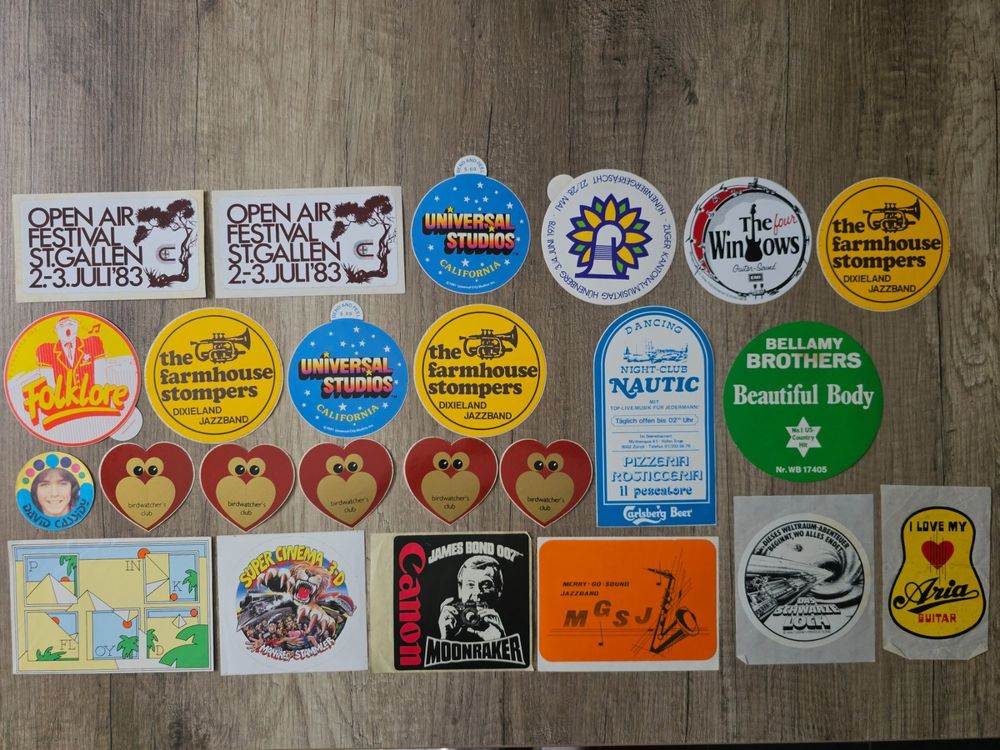 Sticker Kleber Musik Film Bond Bellami Universal Dixieland (Gebraucht ...