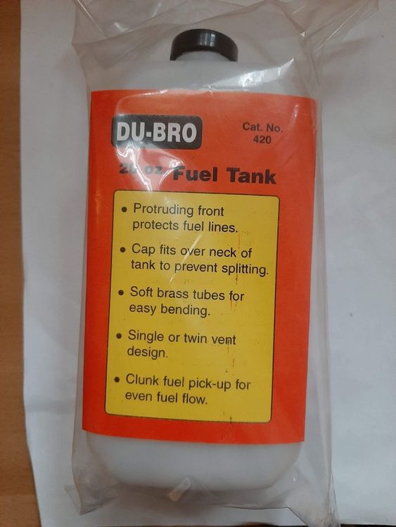 Fuel Tank Du-Bro 420 20 oz 600cc (Neu und originalverpackt) in ...