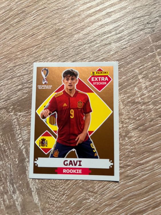 Panini Extra Sticker Qatar 2022, Gavi Spanien | Kaufen auf Ricardo