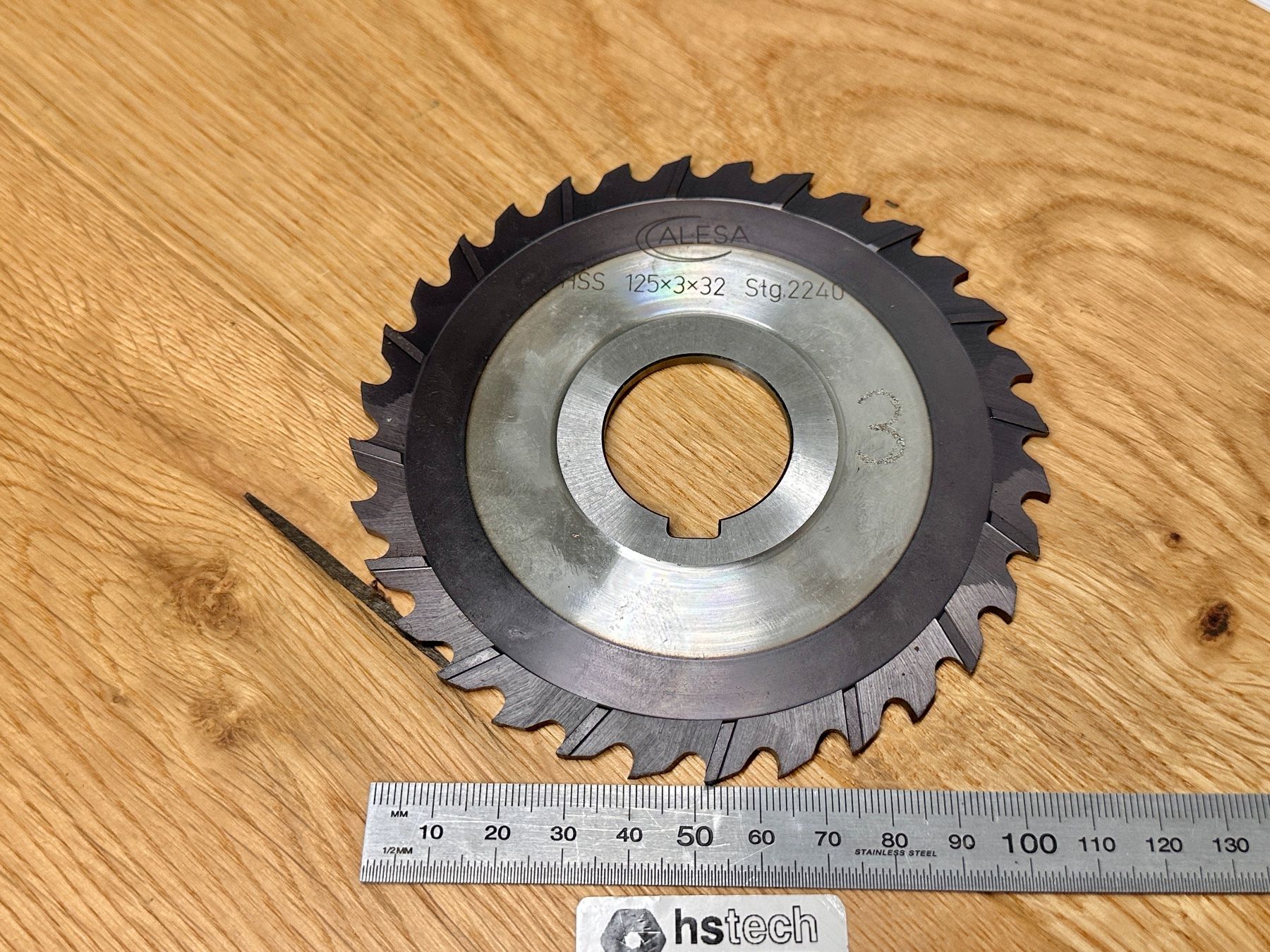 Scheibenfräser HSS Ø125 x 3 x Ø32mm #8.3.1 (Neu (gemäss Beschreibung ...