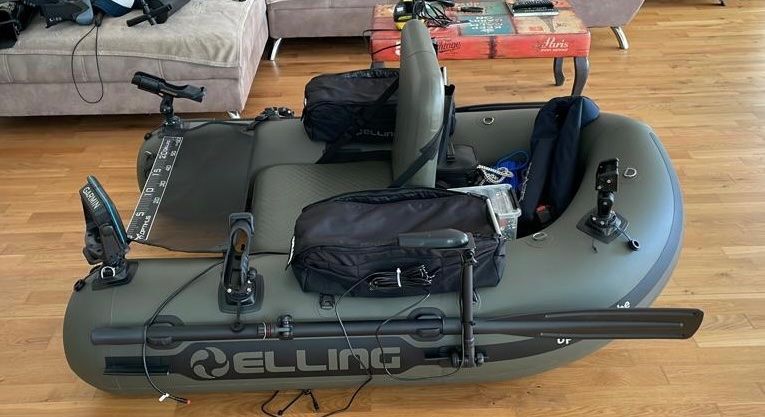 Bellyboat Elling Optimus Max mit Vollausstattung. (Gebraucht) in Aegerten für CHF 680 – mit ...