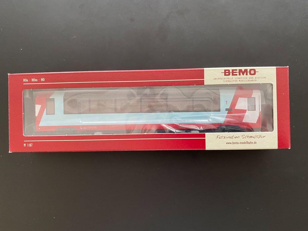 Bemo HOm Glacier Express Panoramic 1 Klasse 3289 115 (Gebraucht) in Porrentruy für CHF 80 – mit ...