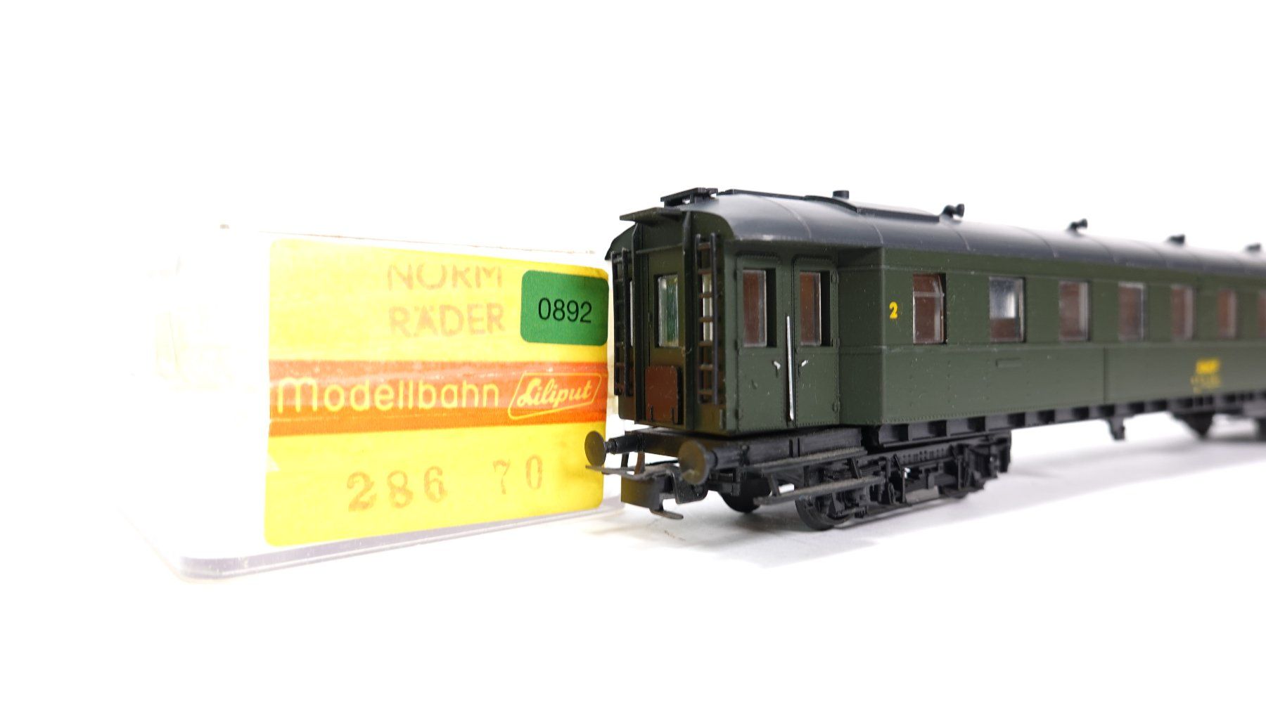 e55 Liliput 286 70 SNCF Personenwagen 2. Klasse / Spielware (Gebraucht ...