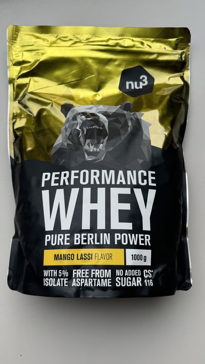 nu3 Proteinpulver Mongo Lassi 1kg (Neu und originalverpackt) in Watt ...