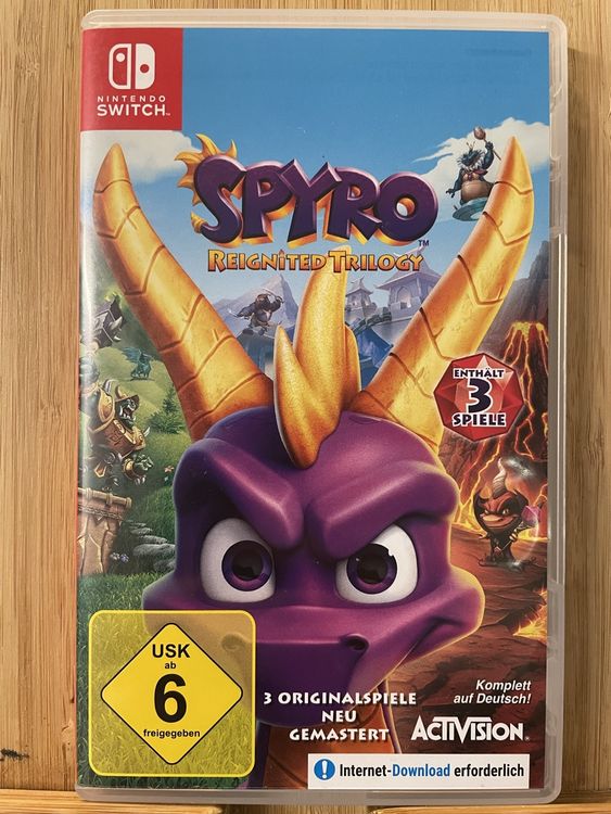 Nintendo Switch Game SPYRO Reignited Trilogy (Gebraucht) in Niederhasli für CHF 32 – mit ...