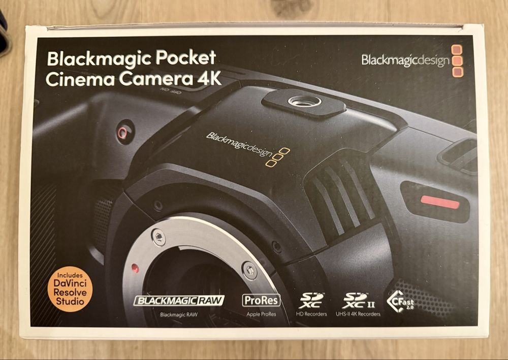 Blackmagic Pocket Cinema Camera 4K comme neuve utilisée 1 x (Neuf (Voir ...
