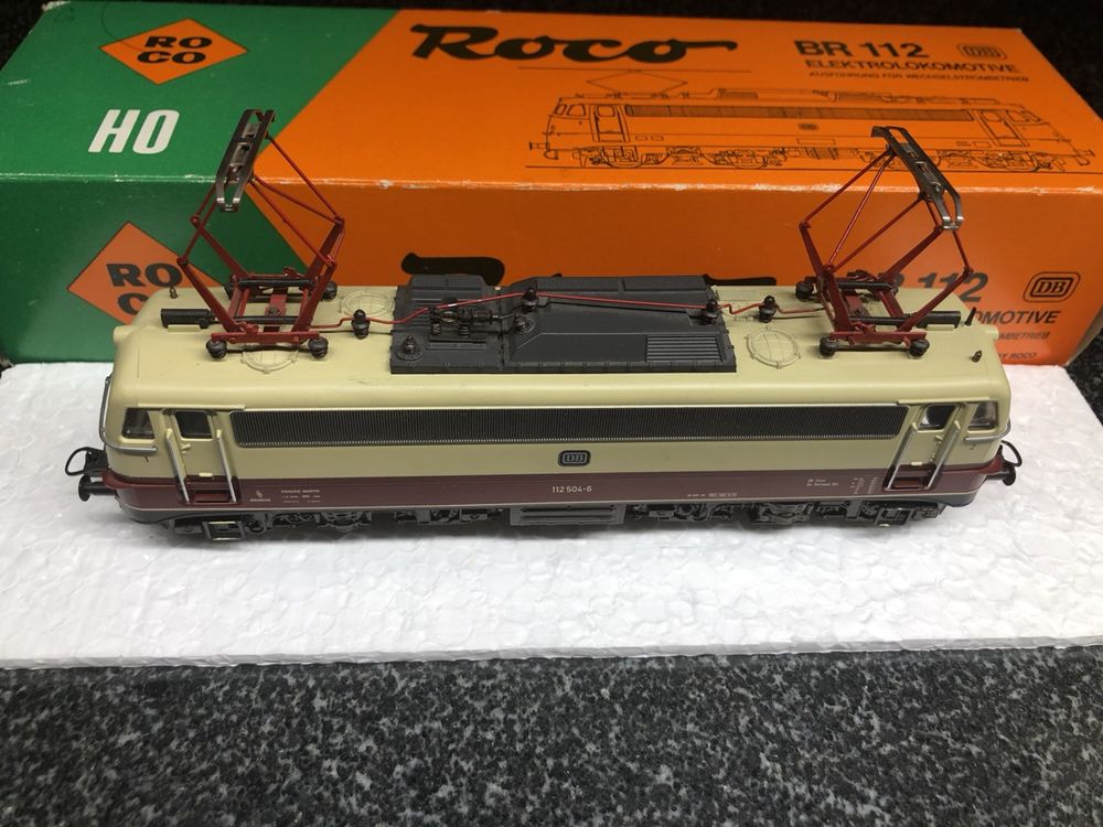 ROCO H0/AC analog BR 112 DB Elektrolokomotive - Top Zustand! (Gebraucht ...