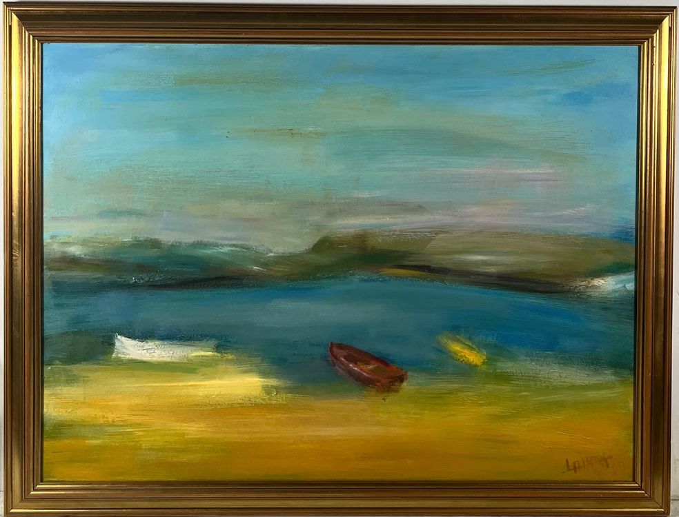 Grosse Landschaft Gemälde mit Schöne Farbe , Unl. Sig. (Gebraucht) in Root für CHF 19 – mit ...