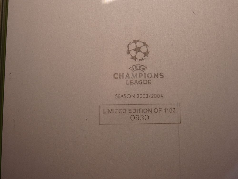 UCL Pin Set Champions League UEFA 32 Pins 2003/2004 Limit. (Gebraucht ...