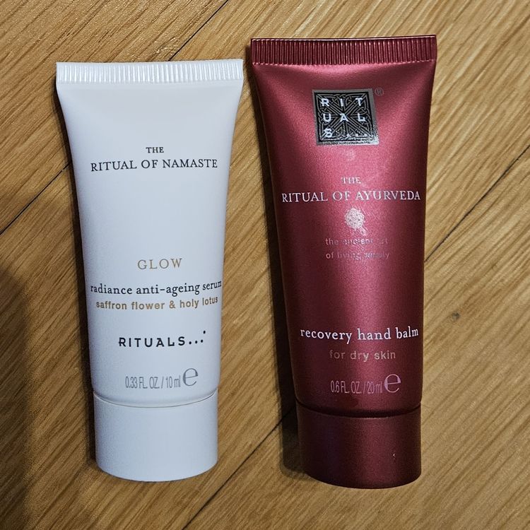 Rituals Handcreme Ayurveda und Ritual of Namaste cream (Neu und ...