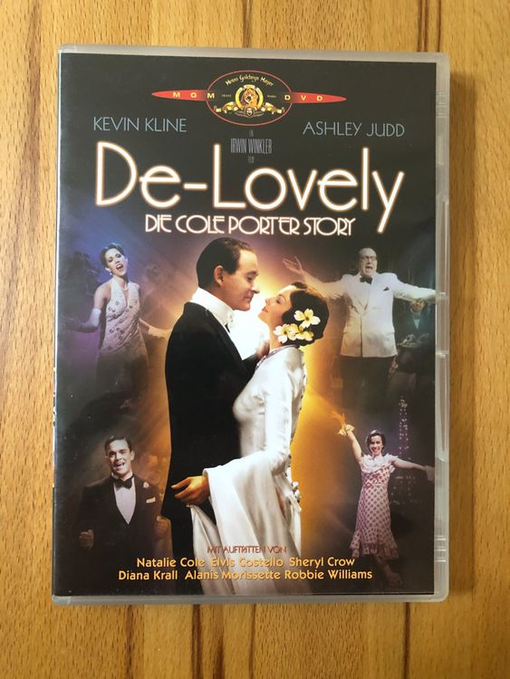 DVD De-Lovely Die Cole Porter Story - Kevin Kline Ashley Jud (Gebraucht ...