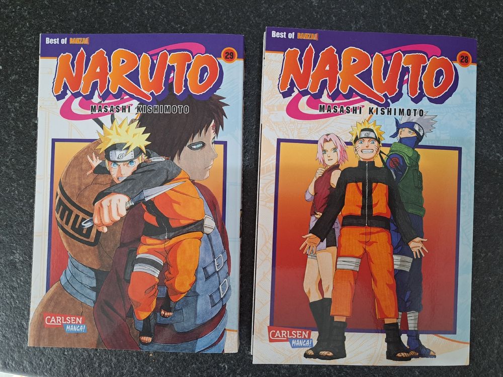 Naruto manga 28 + 29 deutch | Kaufen auf Ricardo