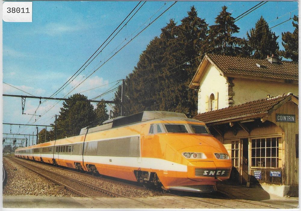 Images du Rail - Train a Grande Vitesse (TGV) en Gare de (Gebraucht) in ...
