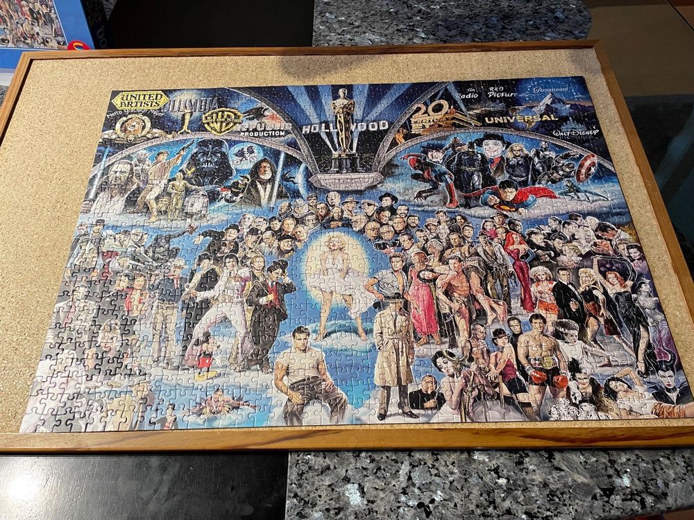 Comic Puzzle HOLLYWOOD. 1000 Teile | Kaufen auf Ricardo