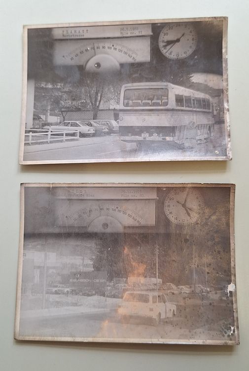 Altes Foto Radar Kontrolle Car Flamatt 1980 Auto Bulle 1975 (Gebraucht ...