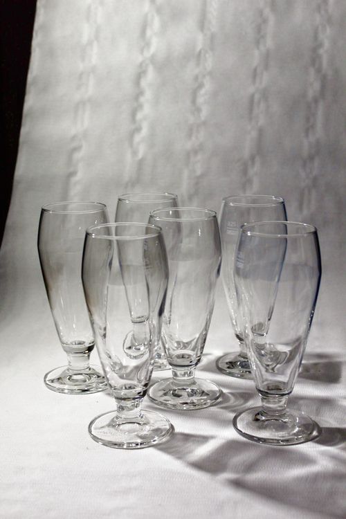 8x Vintage RASTAL Biergläser, neutral, geeicht, um 1975 (Gebraucht) in ...