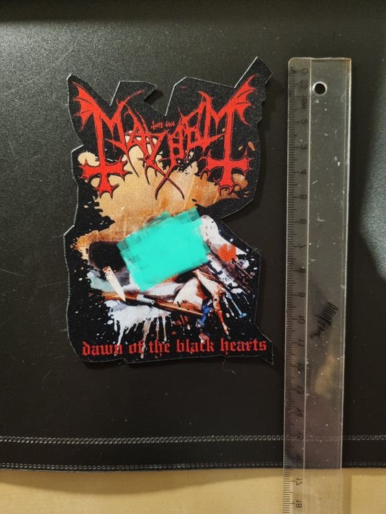 Mayhem - Dawn of the black hearts, Patch, Black Metal RAR (Gebraucht ...