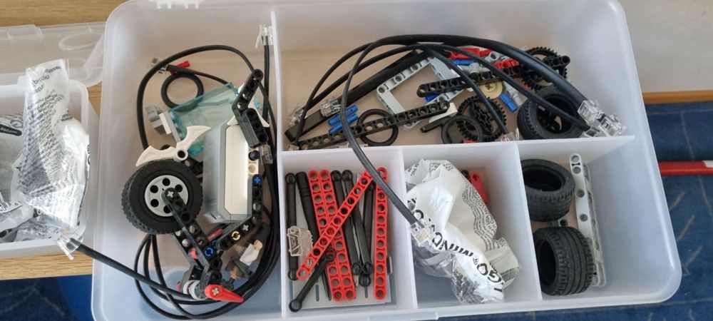 Lego Mindstorms EV3 31313 + extra Sensoren + Akkumodul (Gebraucht) in ...