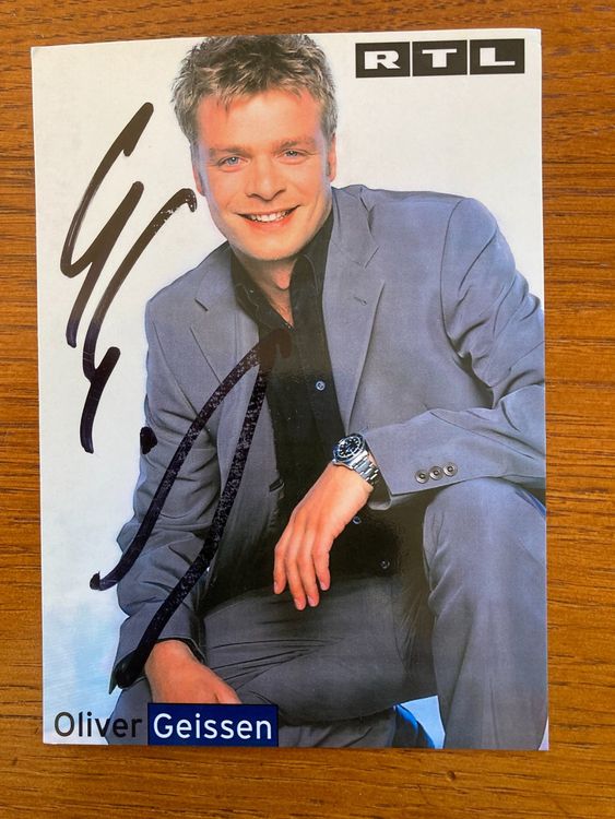 Oliver Geissen / orig. AK | Kaufen auf Ricardo