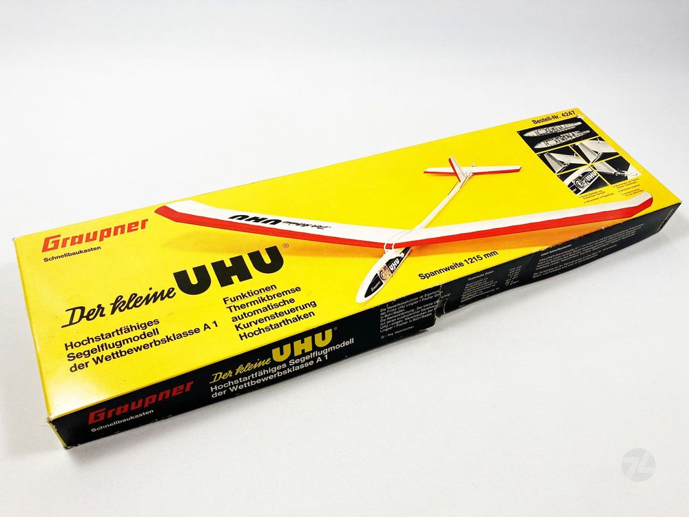 Graupner 4247 Der kleine Uhu NUR BOX & BAUPLAN ohne Modell | Kaufen auf ...