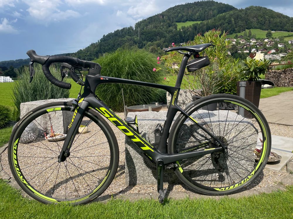 Scott Carbon Rennvelo Foil Gr. 54/M zu verkaufen | Kaufen auf Ricardo