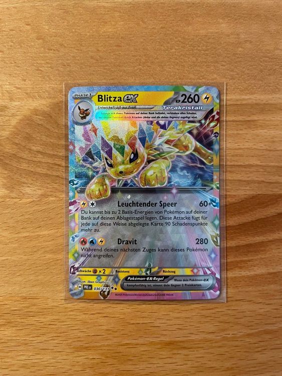 Pokemonkarte: Blitza EX | Kaufen auf Ricardo