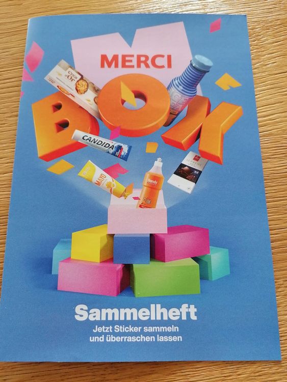 Merci Box Migros, 9 Sticker | Kaufen auf Ricardo