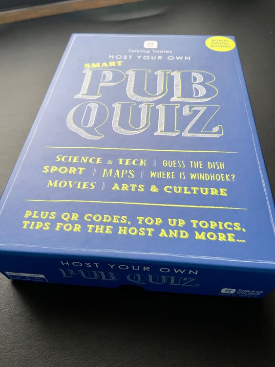 Spiel - Host Your Own Pub Quiz Game (Englisch) (Gebraucht) in ...