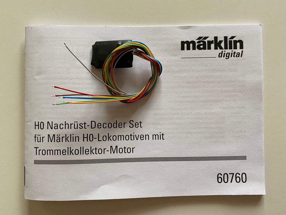 Märklin Digital 60760 Digital Decoder - Neu (7) (Gebraucht) in Strengelbach für CHF 18 – mit ...