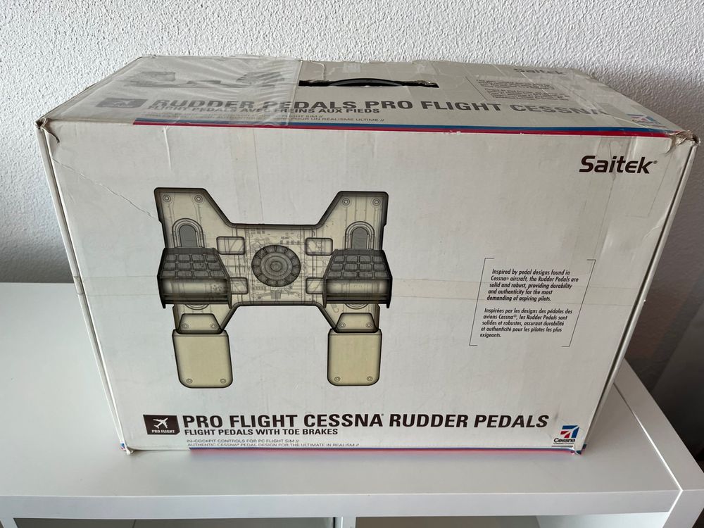 Saitek Pro Flight: Cessna Rudder Pedals (Gebraucht) in für CHF 48 – mit ...
