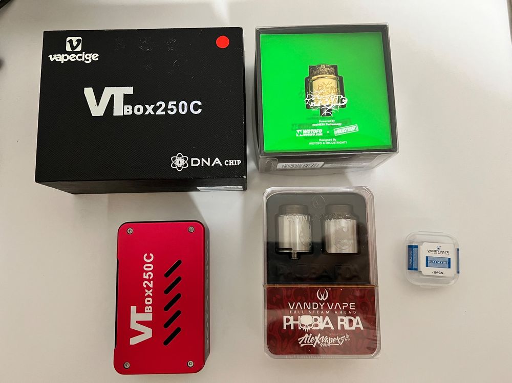 VT BOX 250C Profi Vape Verdampfer | Kaufen auf Ricardo