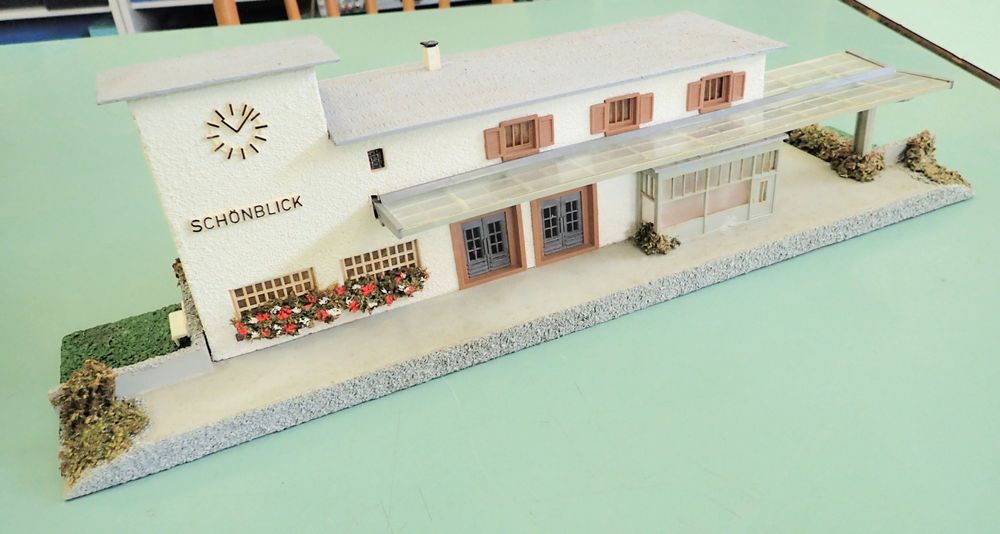 FALLER H0 - Bahnhof SCHÖNBLICK (Vintage Modell) - Art. 103 (Gebraucht ...