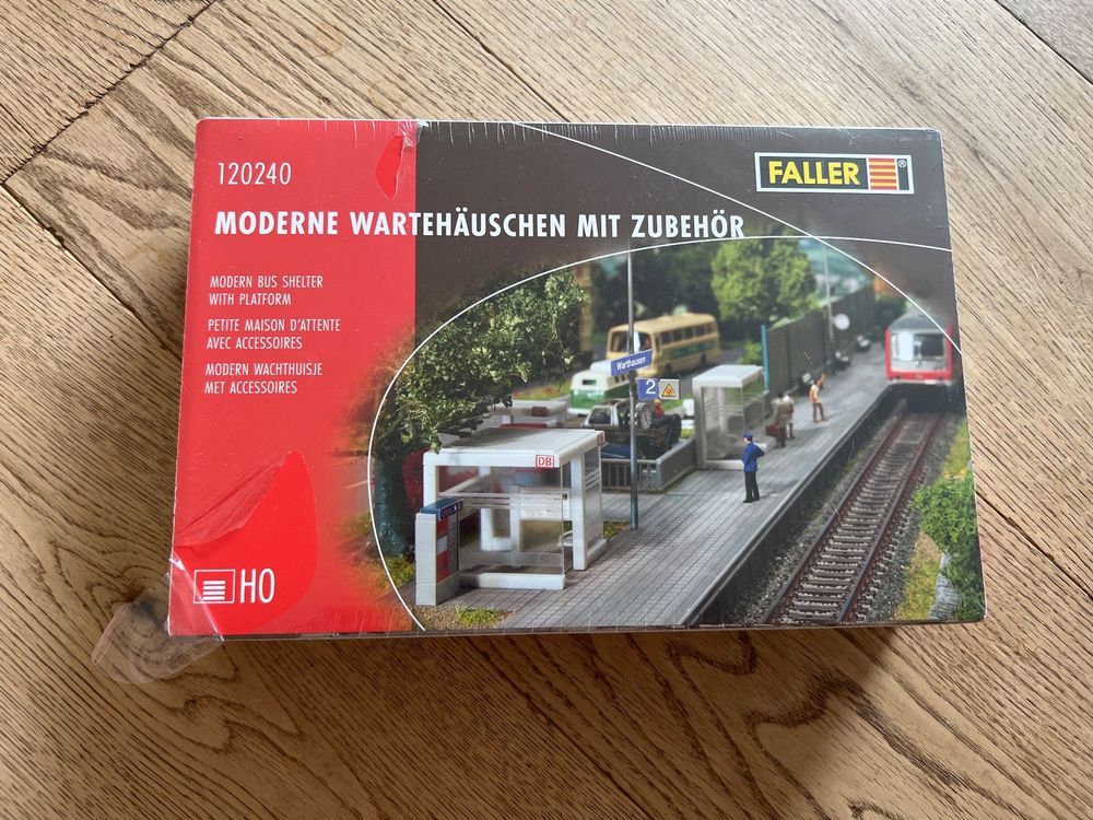 Faller H0 Bahnhof Wartehäuschen (Neu (gemäss Beschreibung)) in Steinmaur für CHF 10 – mit ...