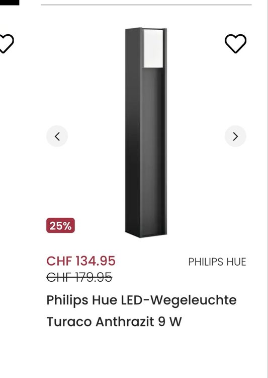 Philips Hue Turaco LED Wegeleuchte, Neu. Von Livique. (Neu und ...