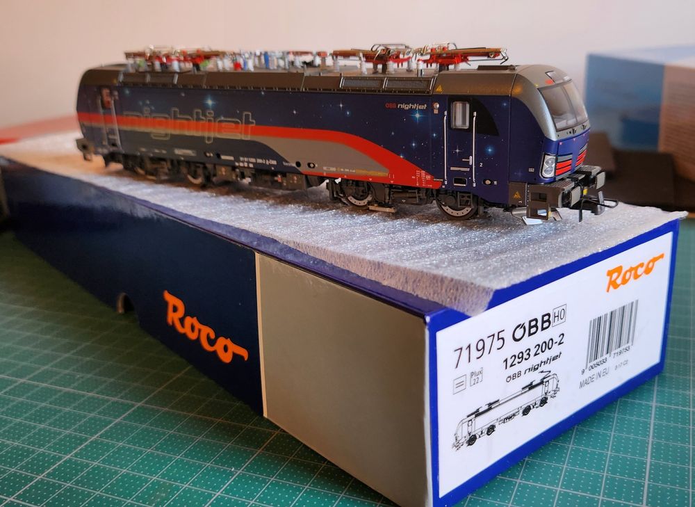 Roco ÖBB 1293 Nightjet Vectron, Analog (Neu und originalverpackt) in ...