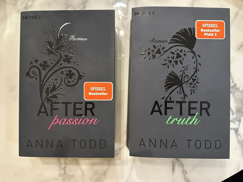 zwei Buchbänder „after passion + truth“ von Anna Todd (Gebraucht) in ...