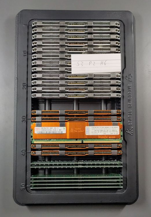 8x 2GB 2Rx4 PC2 - 5300 Fully Buffered RAM Hynix (Gebraucht) in Widnau ...