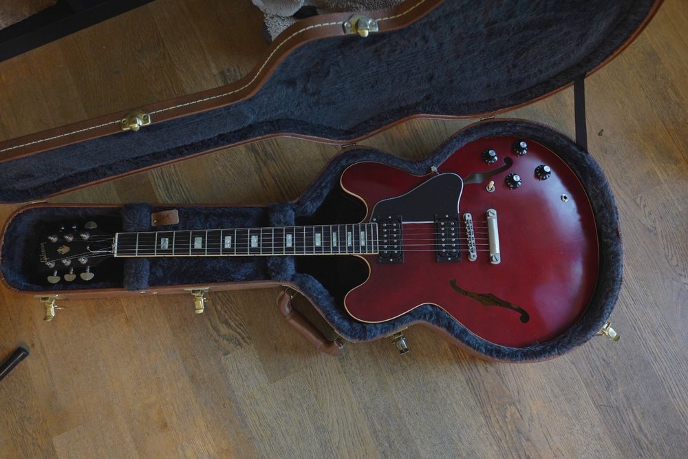 Gibson 2018 ES-335 Satin Wine Red (Gebraucht) in Oberwil BL für CHF ...